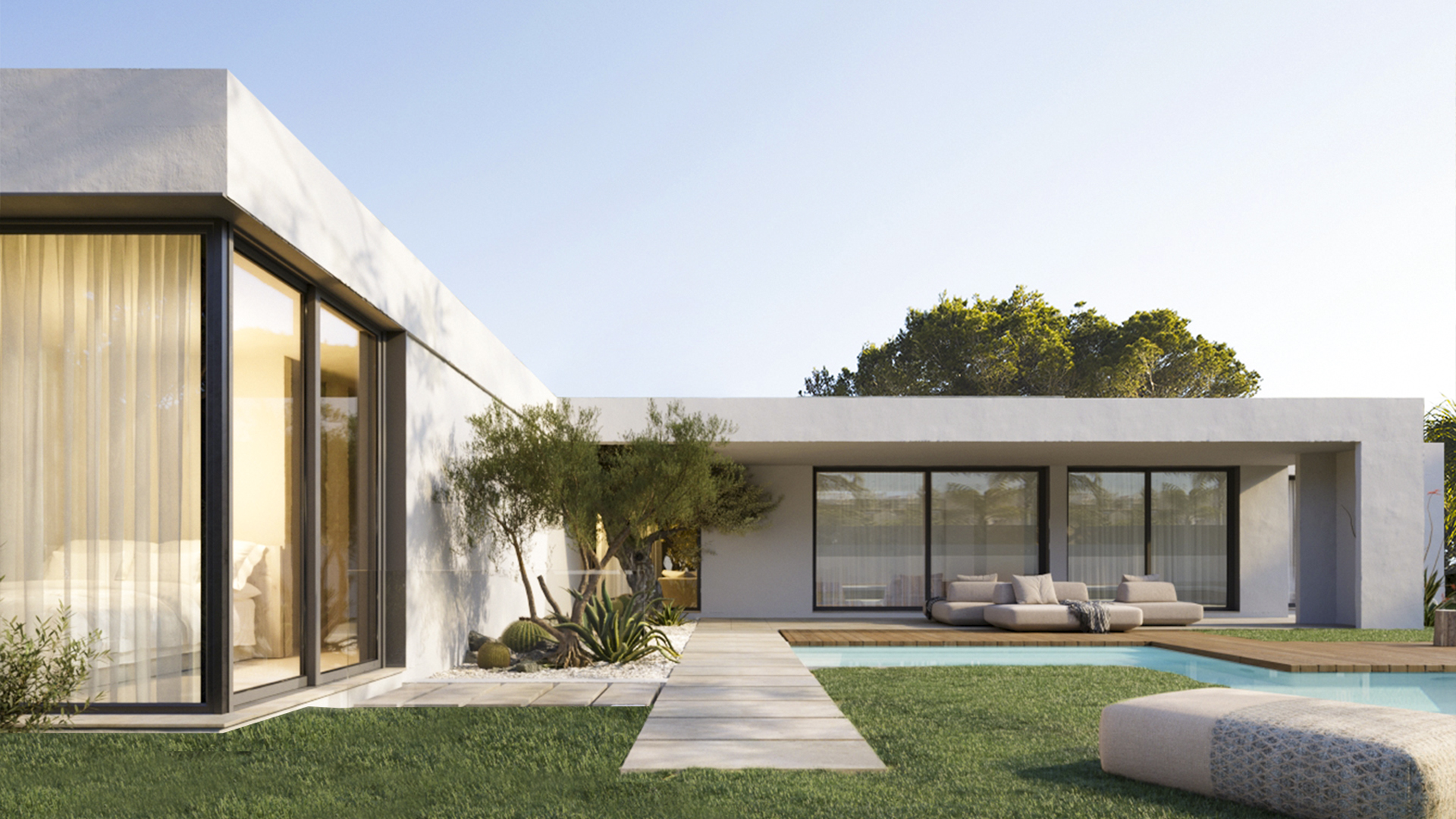 Modern luxury prefab house - Hohnstein model - Inhaus Deutschland