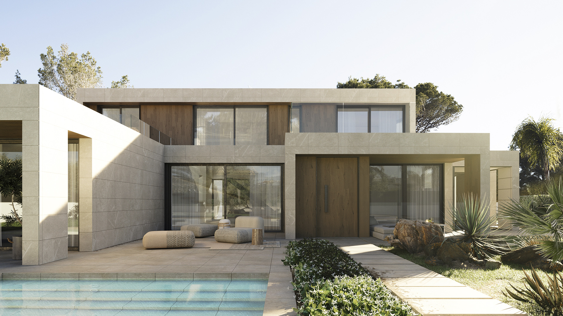 Modern luxury prefab house - Oberhausen model - Inhaus Deutschland