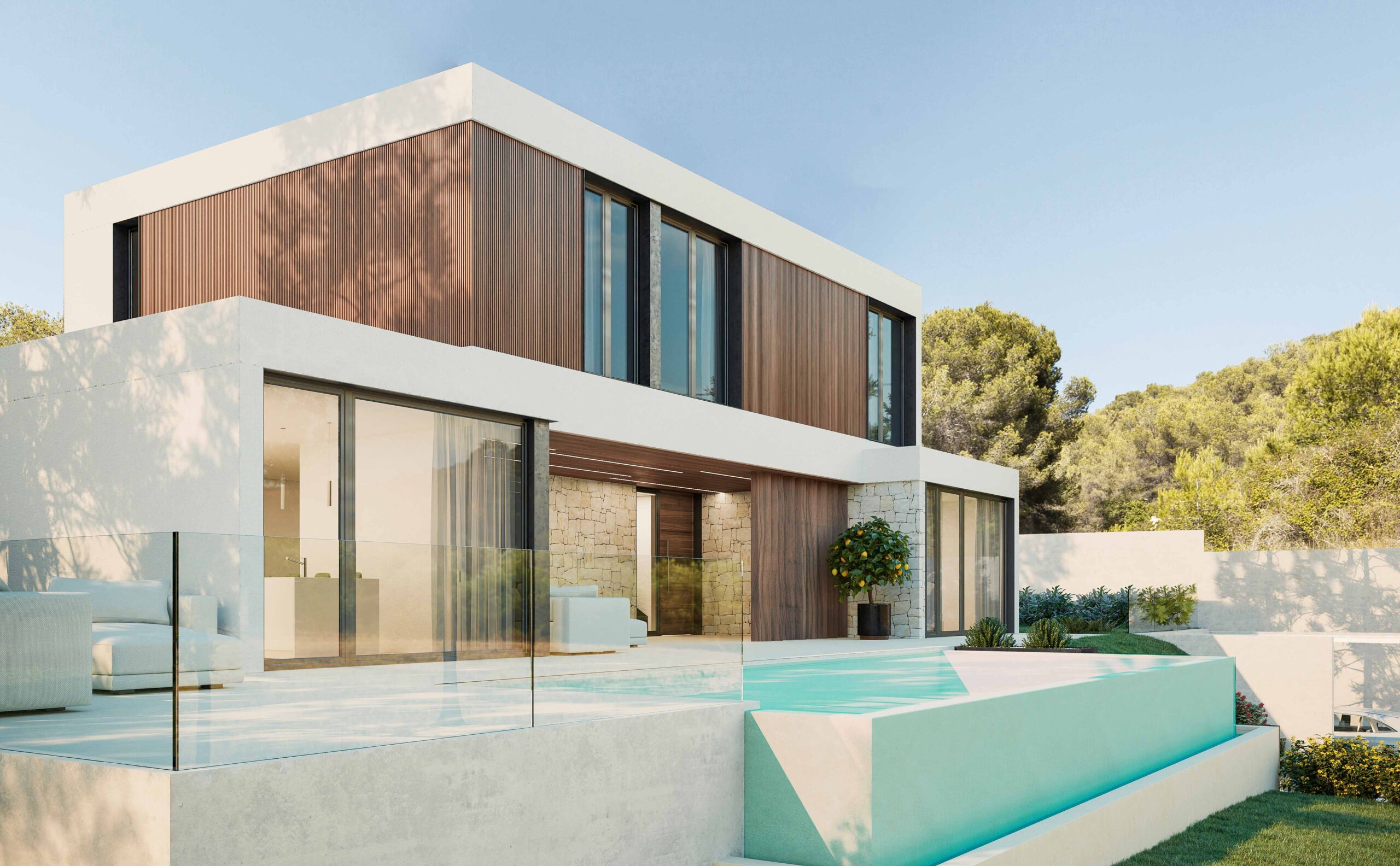 Modern luxury prefab house - Leipzig model - Inhaus Deutschland