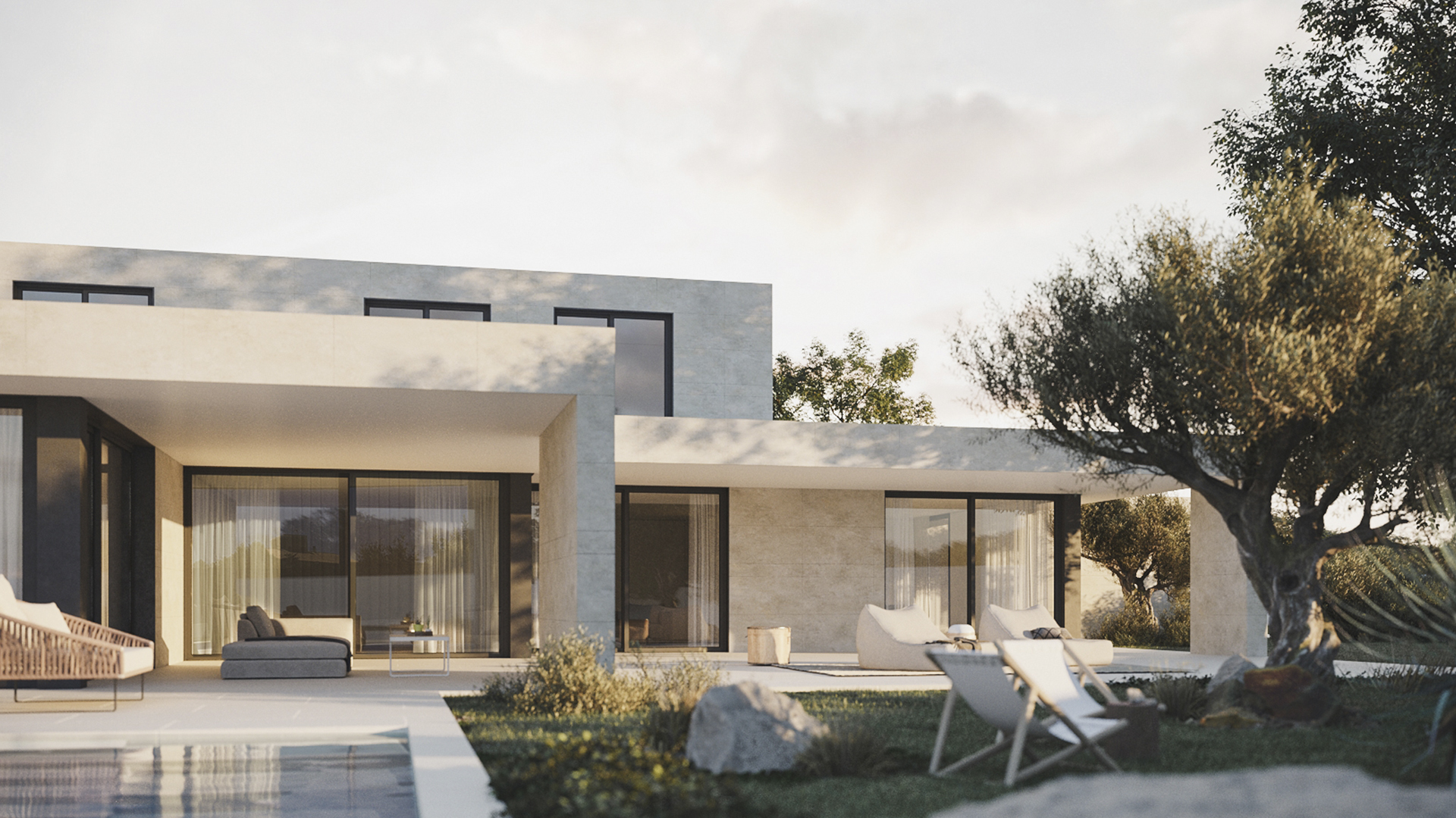 Modern luxury prefab house- Starnberg model - Inhaus Deutschland